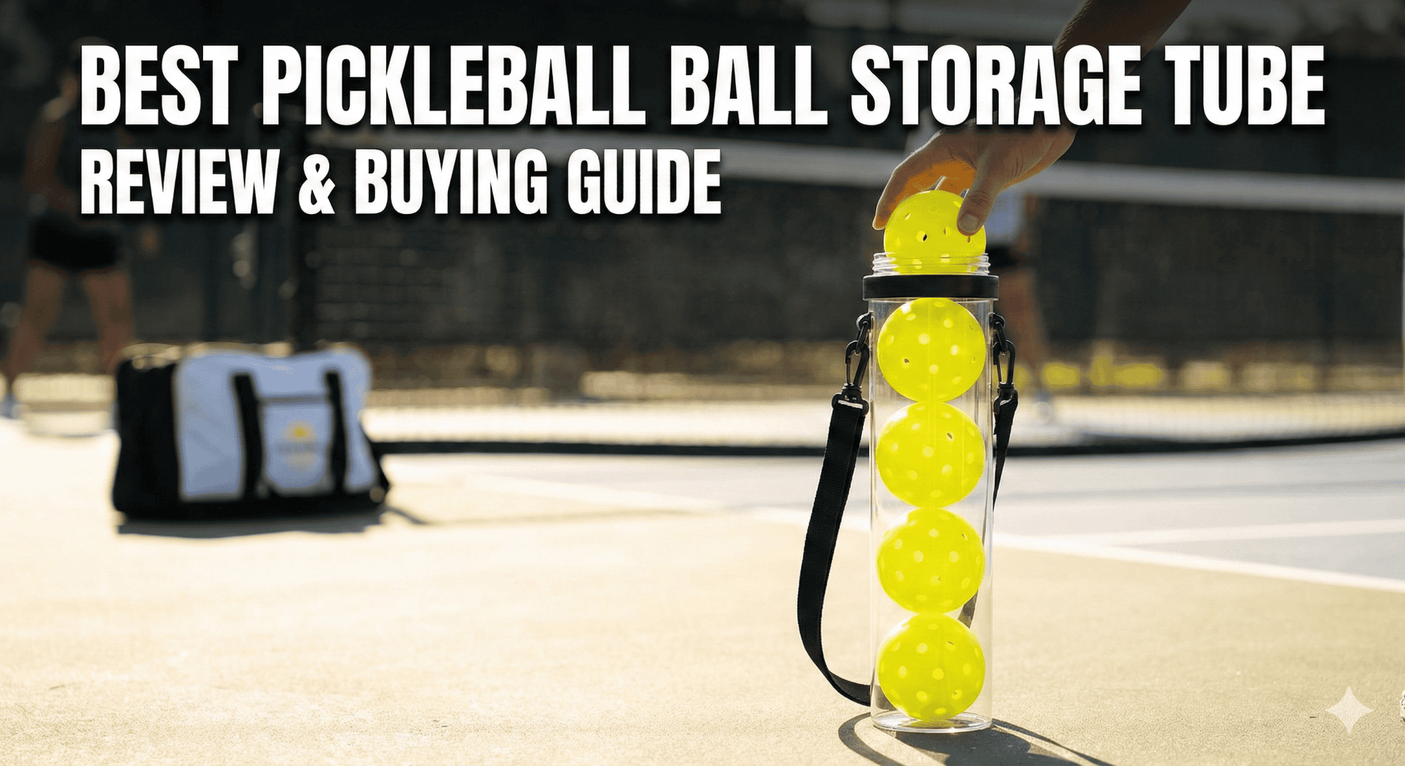 Best Pickleball Ball Storage Tube: Compact Solutions for Organized ...